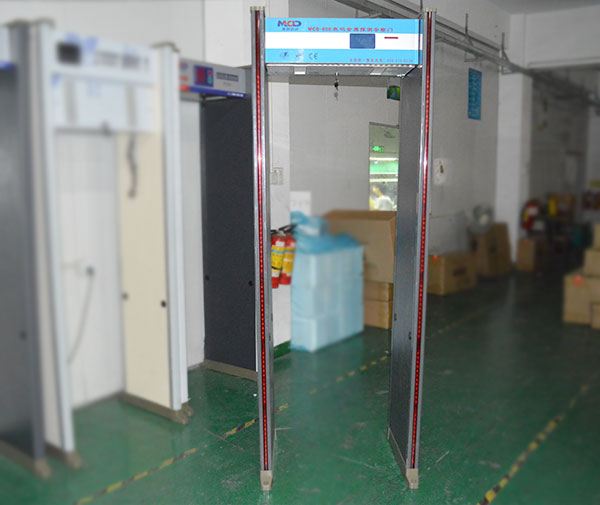 Exhibition Areas Archway Metal Detector 6 Detection Zones